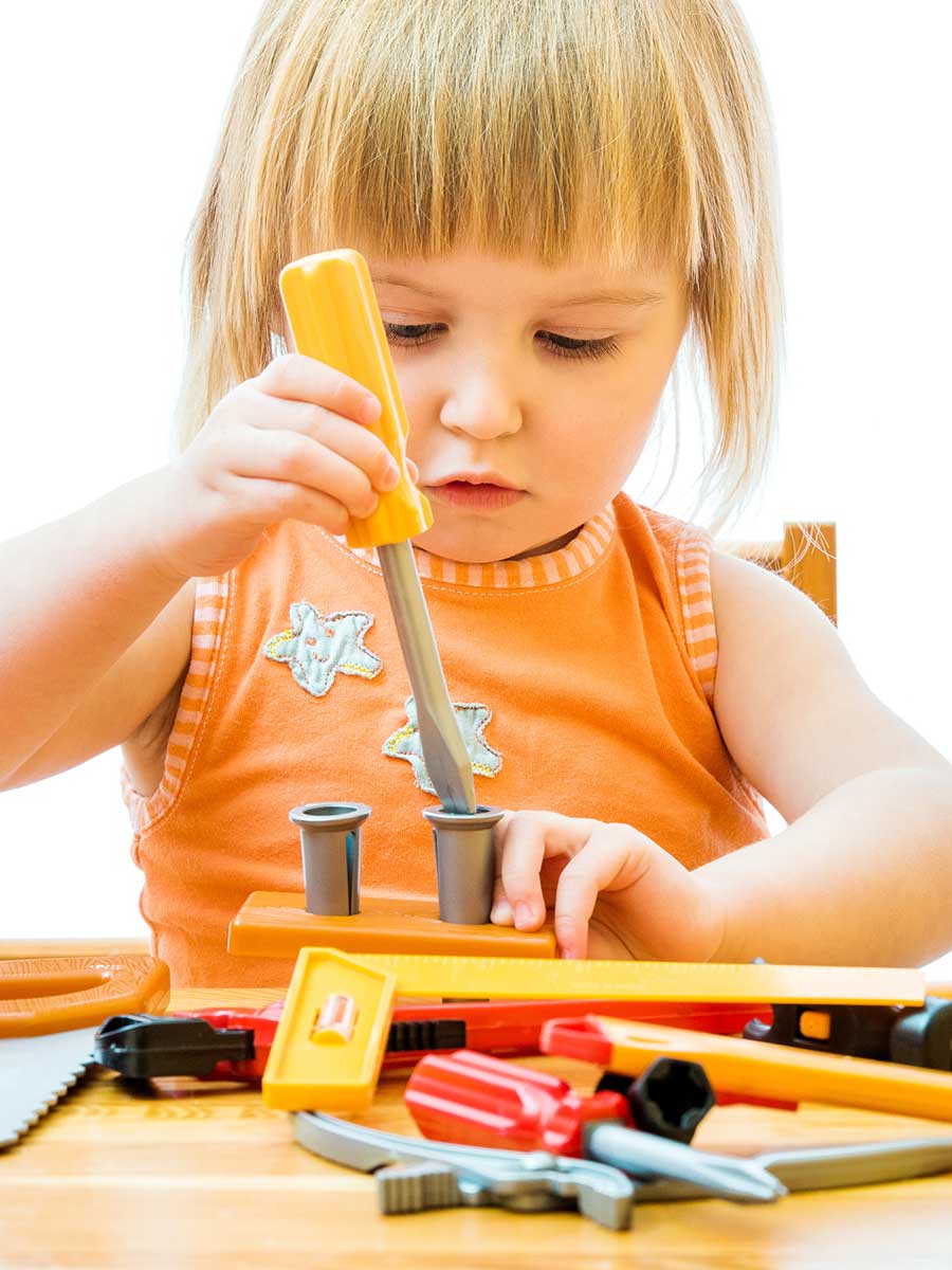 Tinkering with Nuts and Bolts - Ready Child